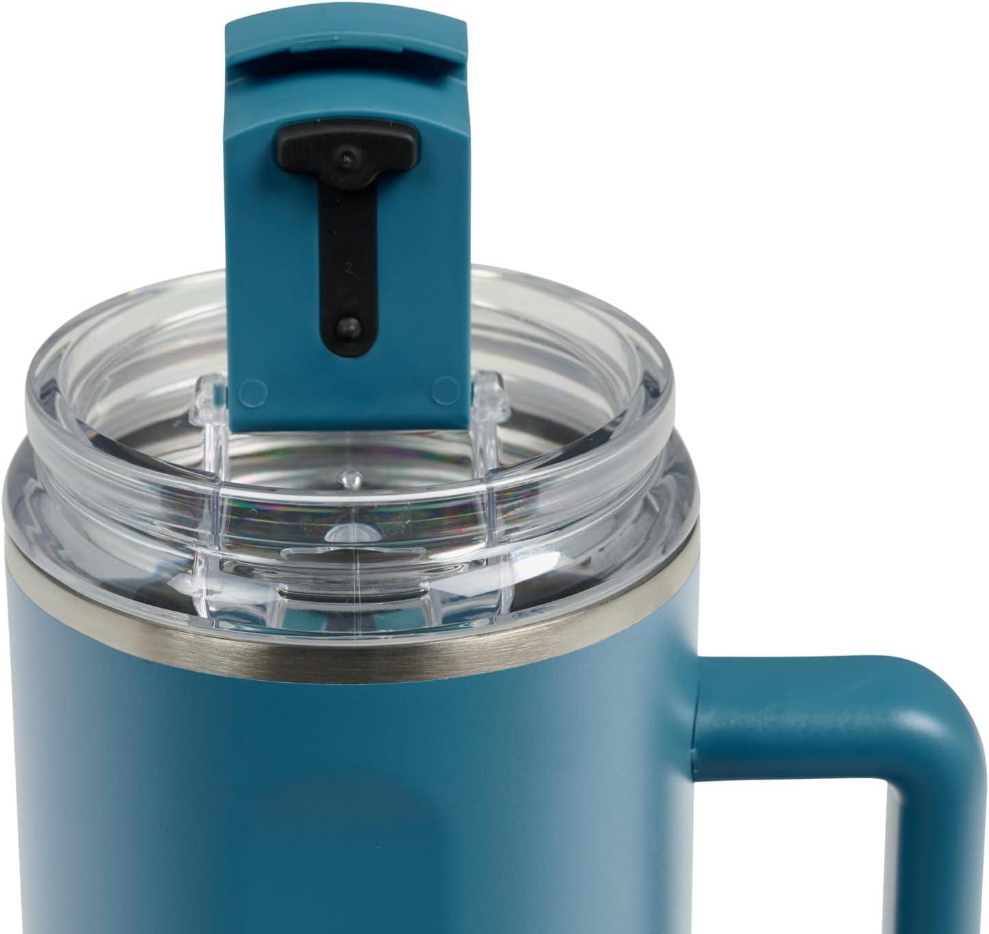 Igloo, 32 oz Tumbler with Handle, Reusable Travel Mug, Stainless Steel ...